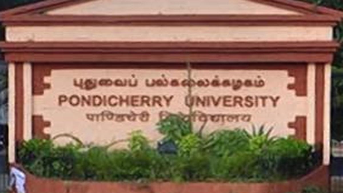 Pondicherry University ranked 8th among Central institutions - The Hindu