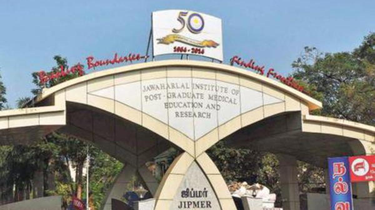 Jipmer takes eighth spot in NIRF ranking - The Hindu