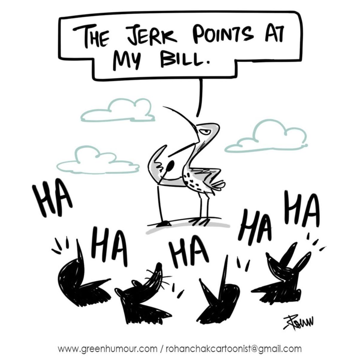 Green Humour by Rohan Chakravarty on the recently extinct slender ...