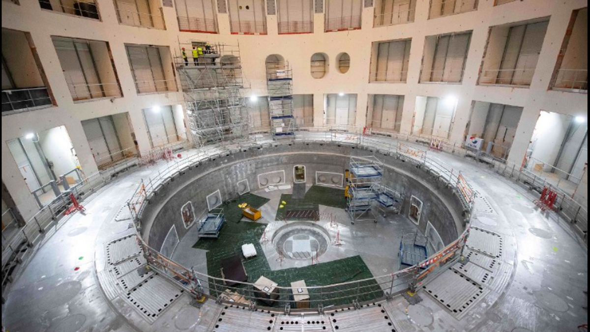 Assembly of International Thermonuclear Experimental Reactor begins ...