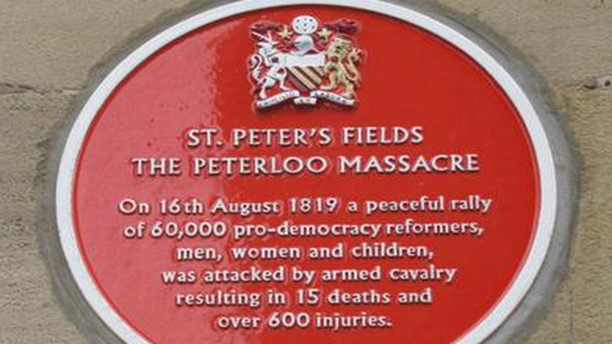 London Despatch | In memory of the 200-year-old Peterloo Massacre - The ...