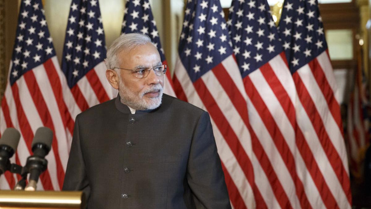 ‘Thank you America’: Modi says before leaving for India - The Hindu