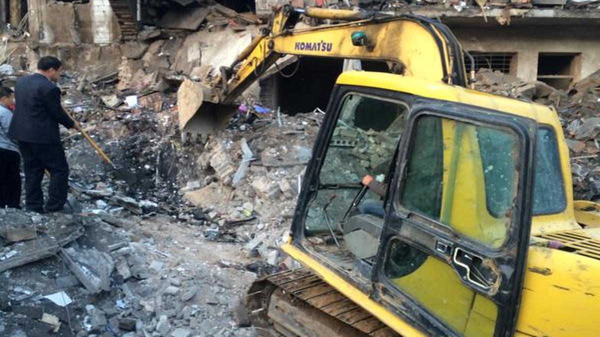 14 killed, 147 injured in massive explosion in China - The Hindu