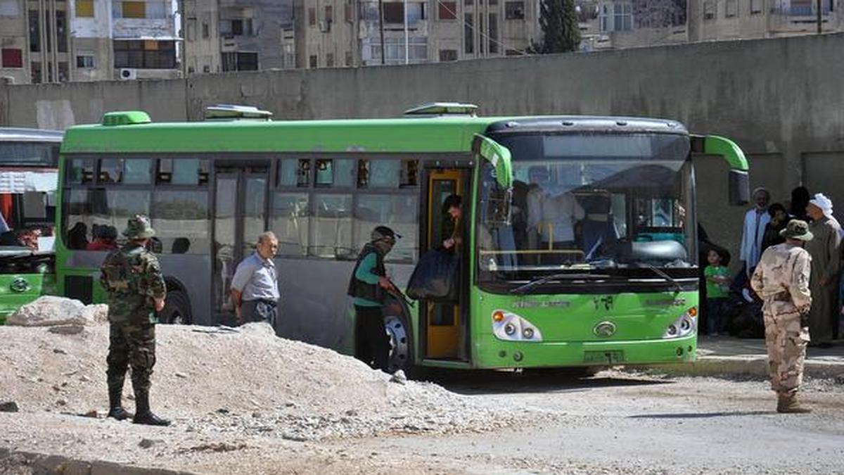 Once Propelled by Hope for a Modern Syria, Green Buses Now Run on Tears ...