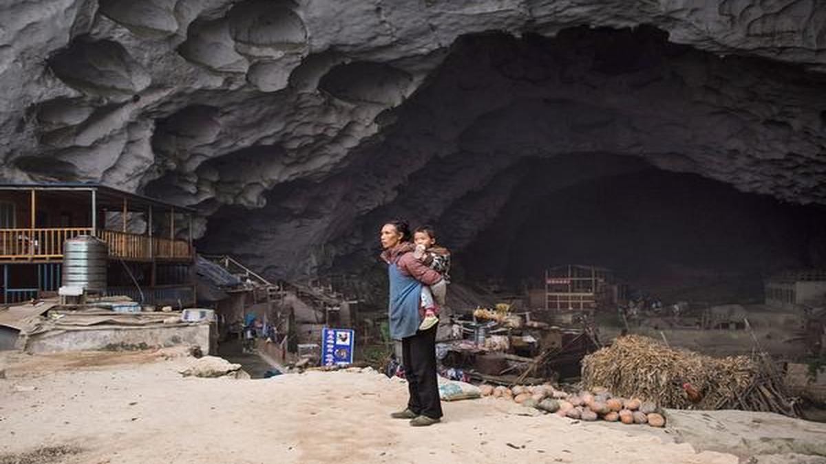 China’s Zhongdong village comprises 18 families with very limited ...