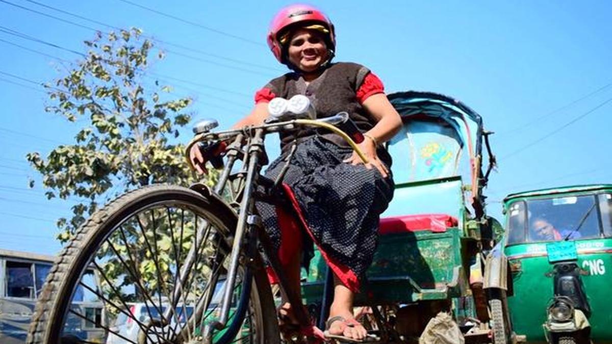 On the road with Bangladesh’s only female rickshaw puller - The Hindu