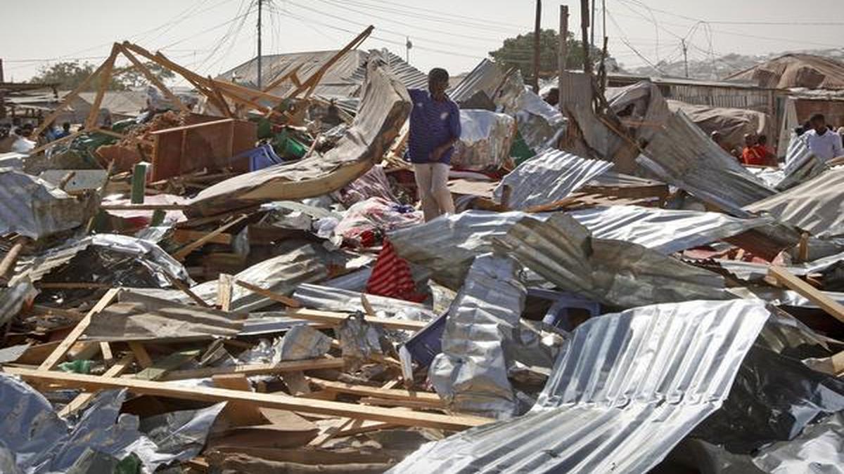At least 20 killed in Mogadishu market explosion - The Hindu