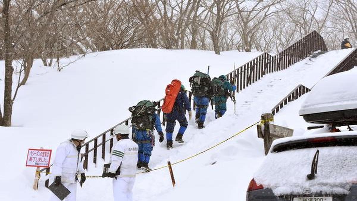 8 students feared dead in Japan avalanche - The Hindu