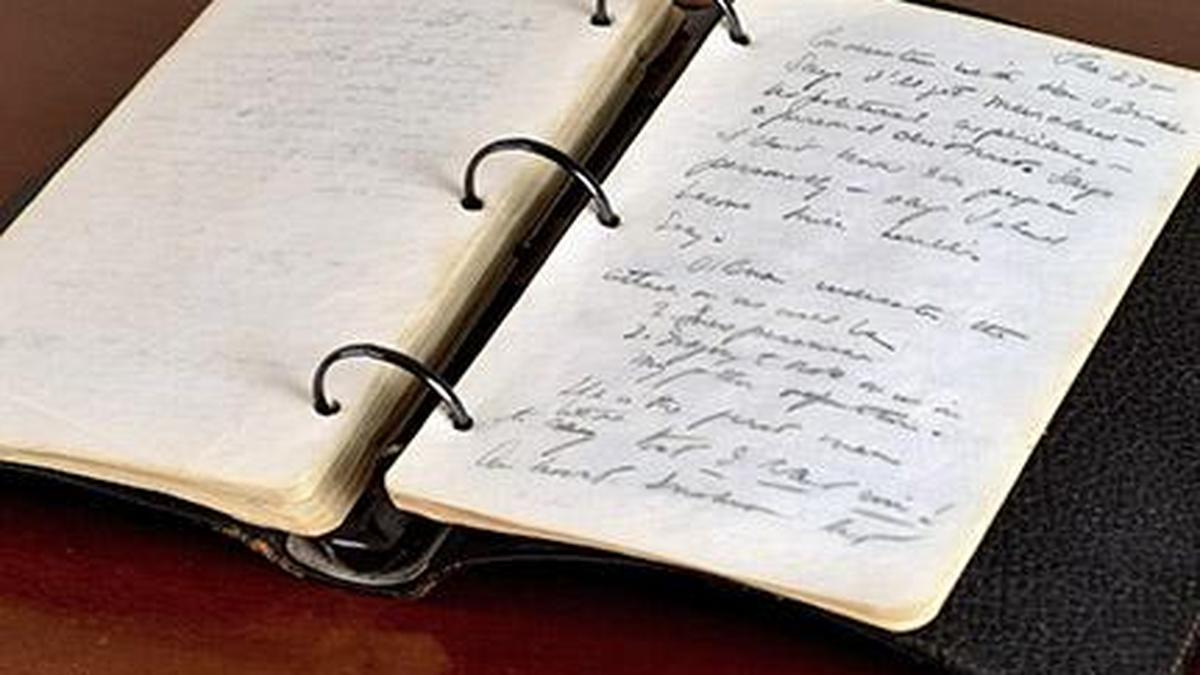 JFK’s journalism diary up for auction - The Hindu