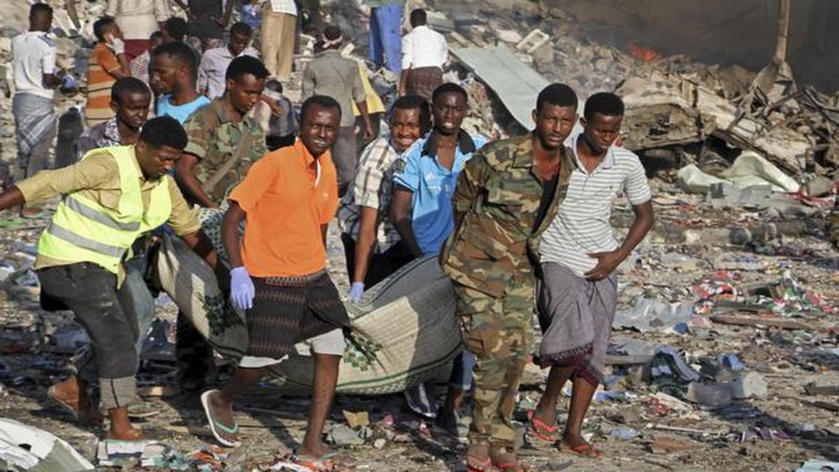 Death toll in Mogadishu bombing rises to 300 - The Hindu