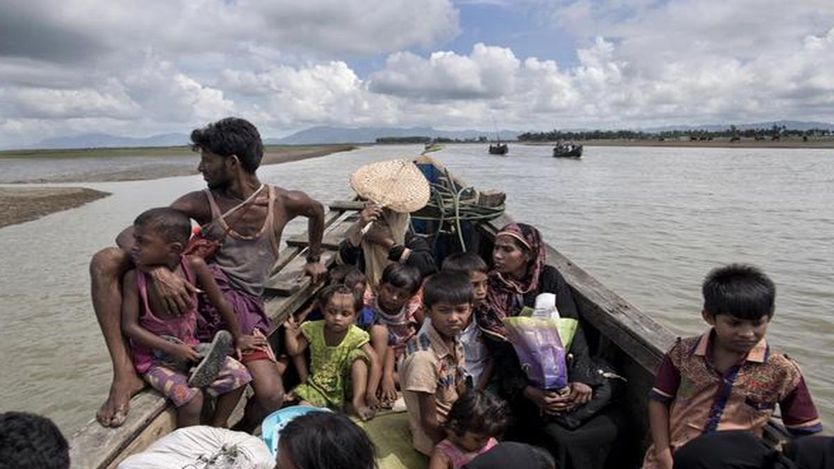 Eight dead as Rohingya boat sinks off Bangladesh - The Hindu
