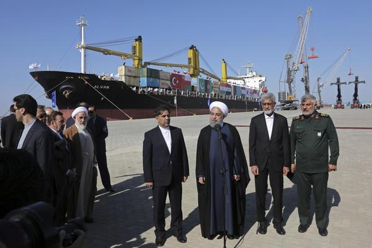 First phase of Chabahar port opened - The Hindu