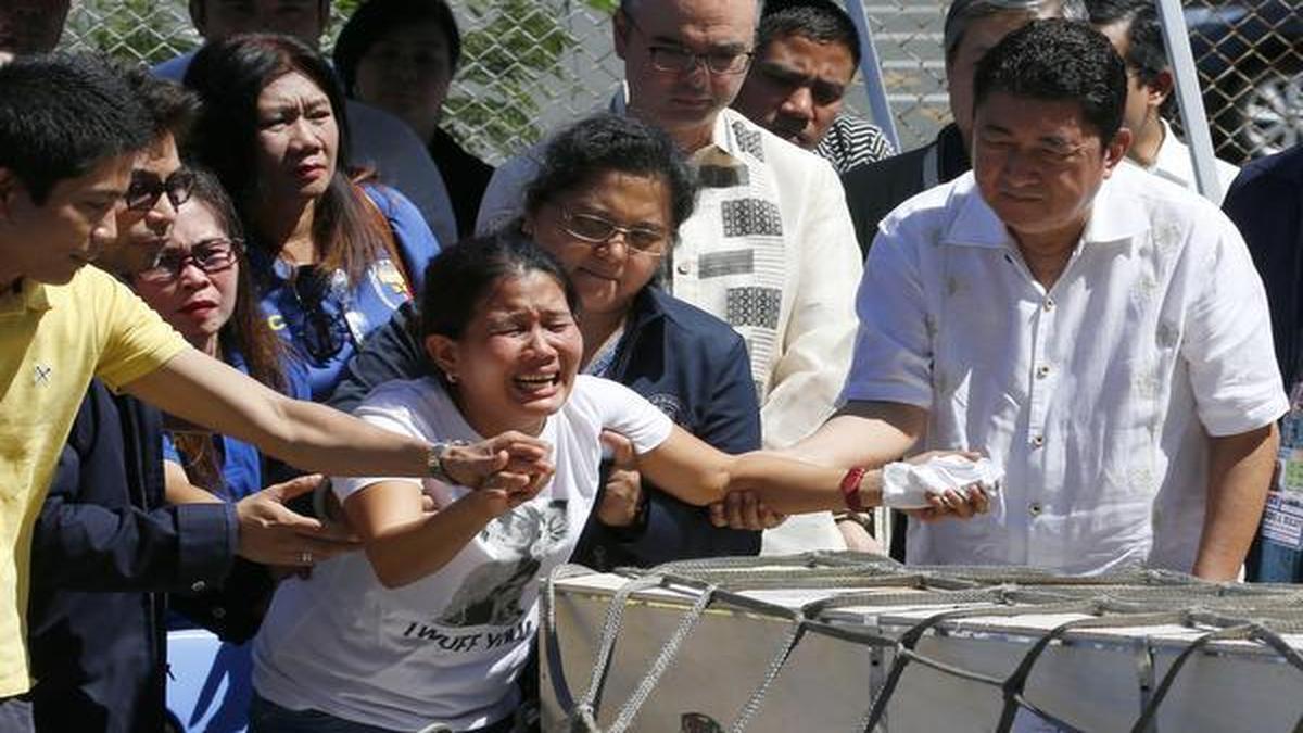 Family grieves Philippine maid found dead in Kuwait freezer - The Hindu