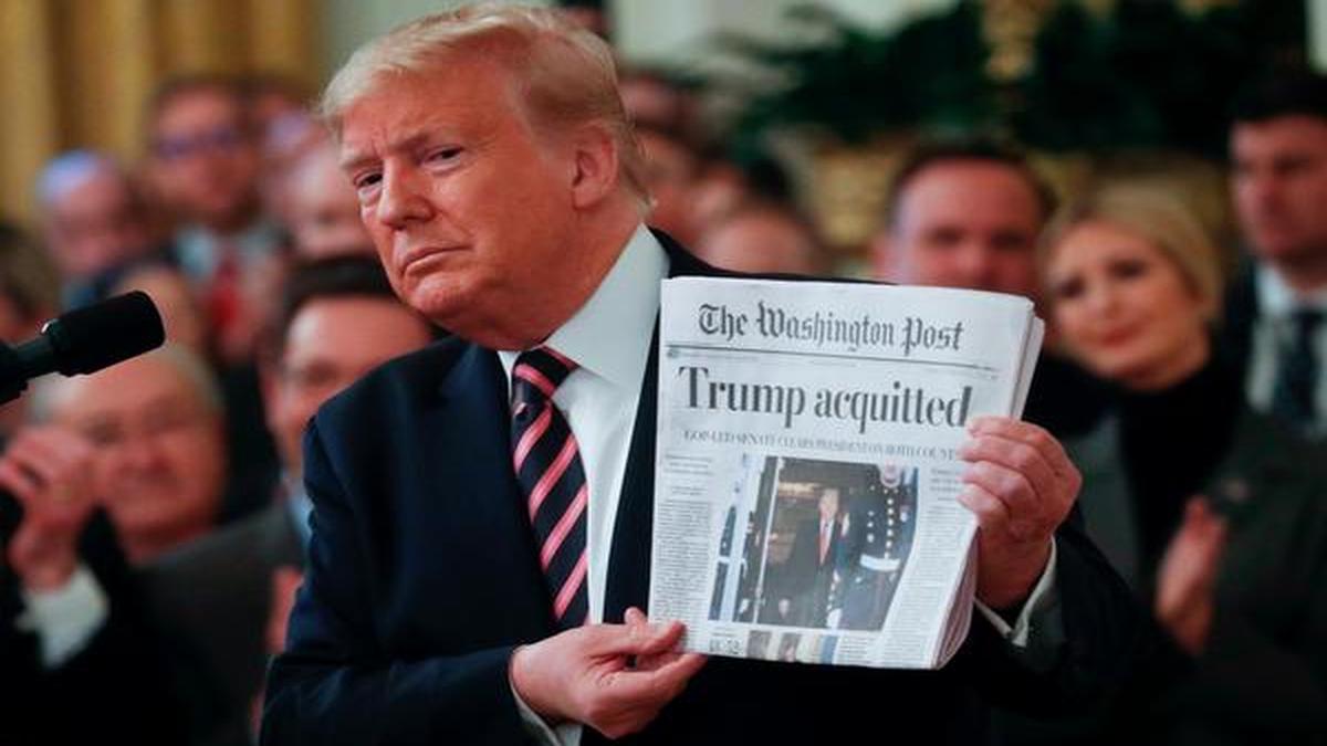 Trump campaign sues Washington Post over opinion pieces, after suing NY ...