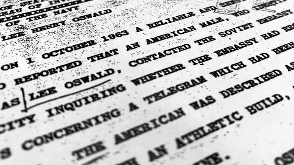 U.S. releases new batch of documents about JFK assassination - The Hindu