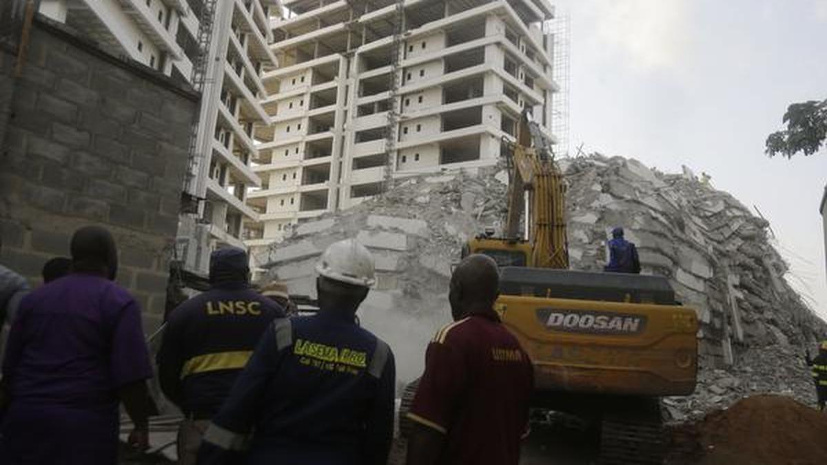 High-rise building collapses in Nigeria’s Lagos, 3 dead, several ...