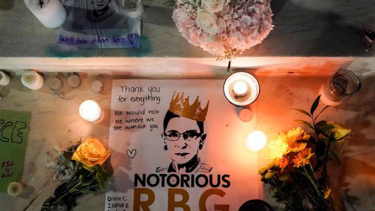 Ruth Bader Ginsburg, a feminist icon memorialised as the Notorious RBG ...