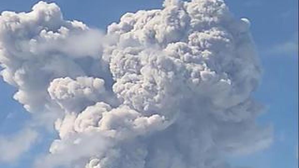 Indonesia’s most volatile volcano spews ash in new eruption - The Hindu