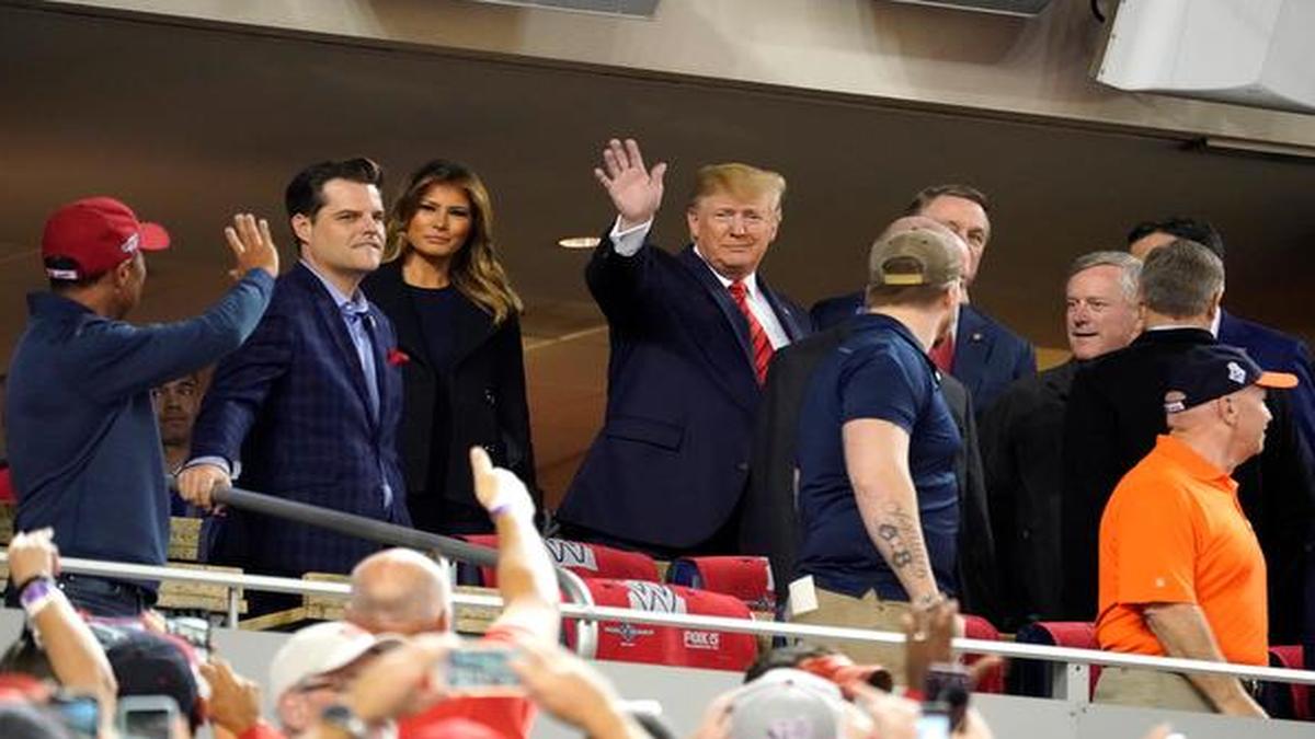 Donald Trump draws boos when introduced to crowd at World Series ...