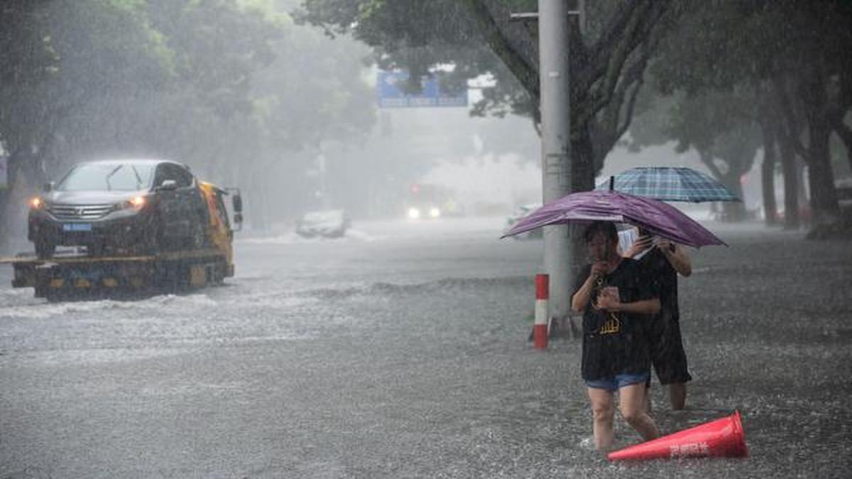 Typhoon in eastern China causes landslip, killing 13 people - The Hindu
