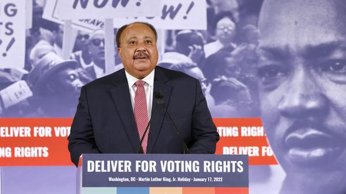 On MLK Day, King III implores Senate to act on voting rights - The Hindu
