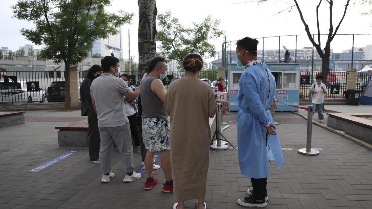 In China's capital, mass testing becomes new normal - The Hindu