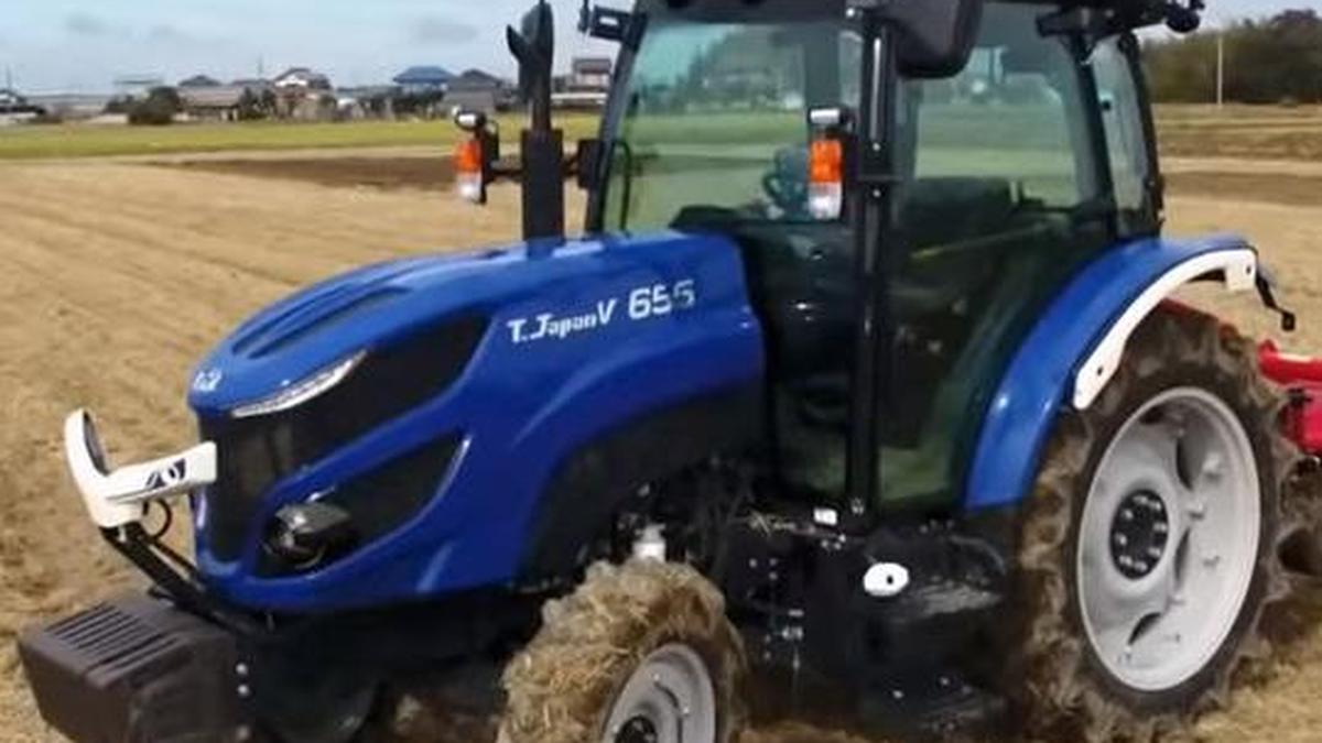 In Japan, driverless tractors are on the move - The Hindu