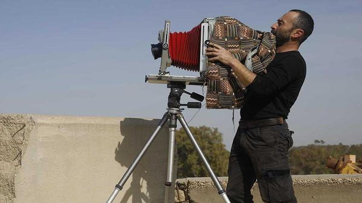 Israeli photographer revives archaic art form in border series - The Hindu