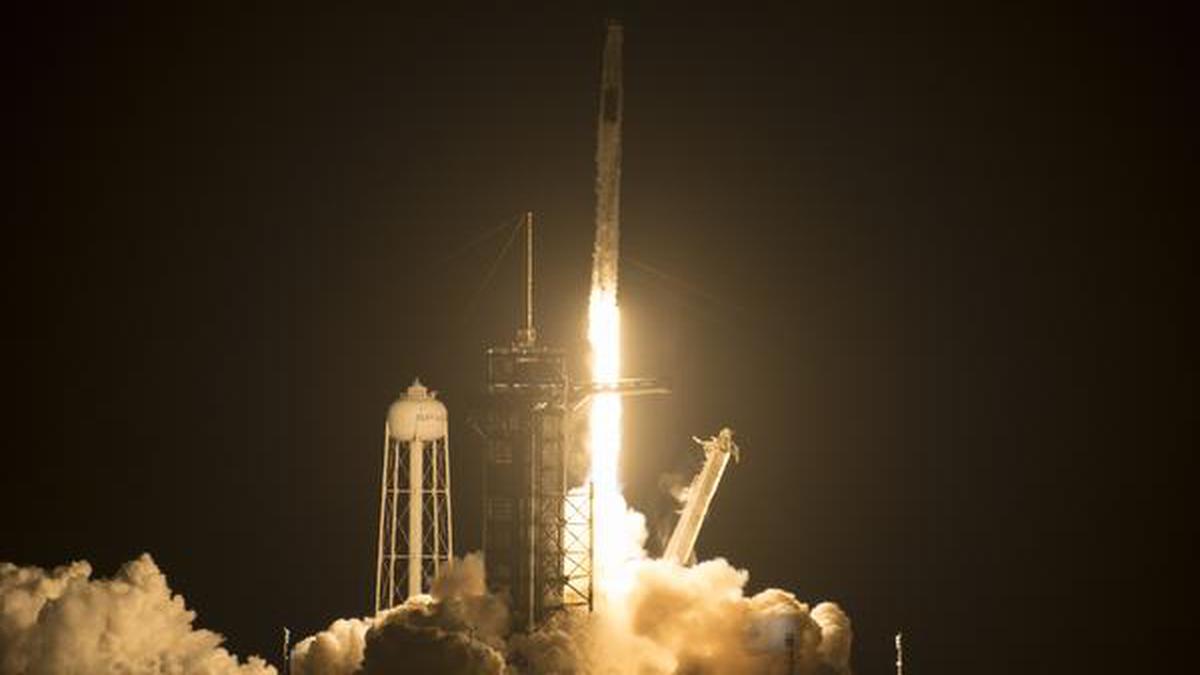 SpaceX launches third crew to space station in under a year - The Hindu