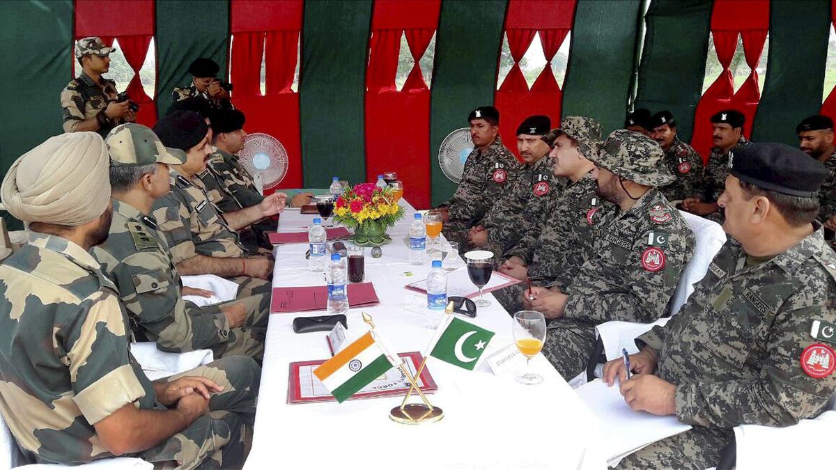 India, Pakistan hold flag meeting - The Hindu