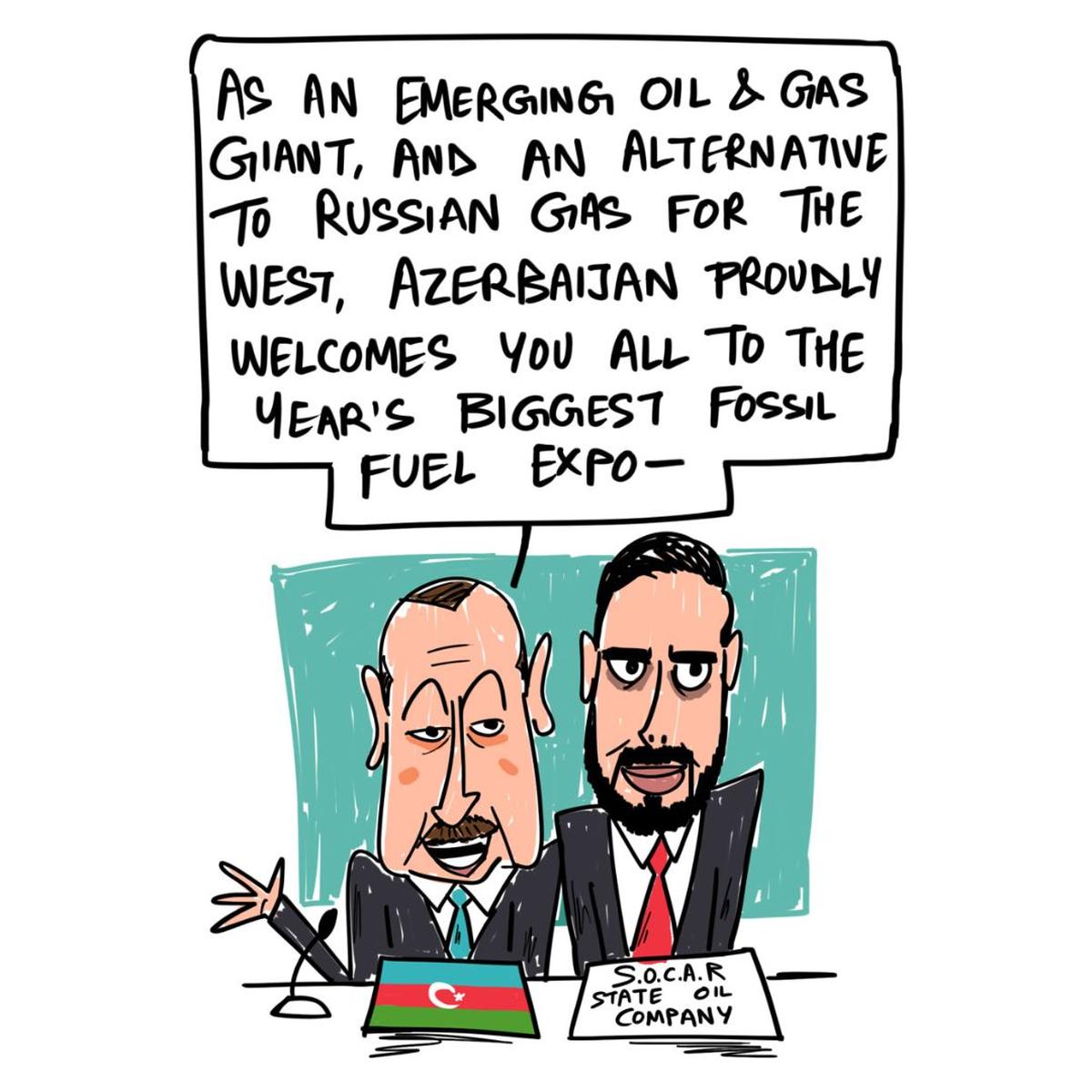 Green Humour by Rohan Chakravarty on UN climate conference COP29 in ...