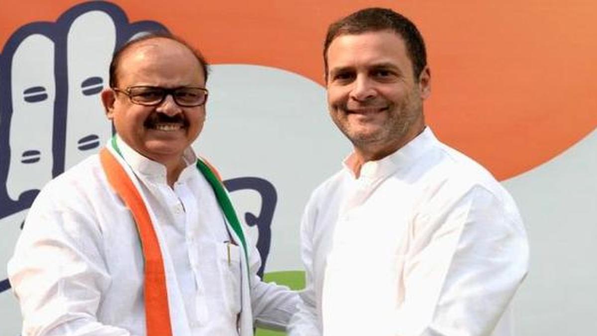 Tariq Anwar joins Congress - The Hindu
