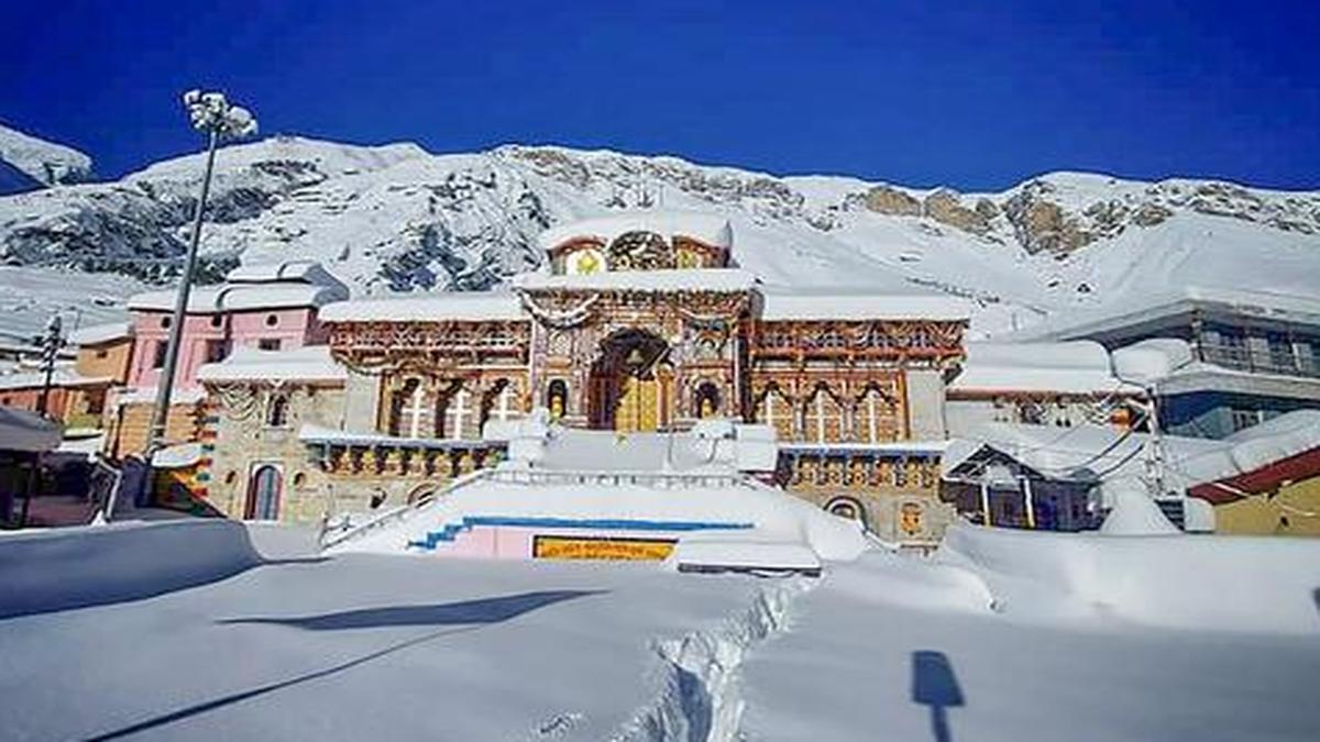 Badrinath portals to be opened on May 8 - The Hindu