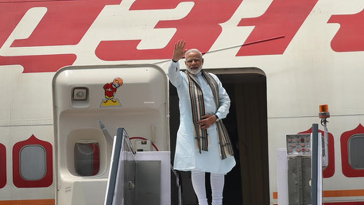 Modi leaves for Kazakhstan - The Hindu