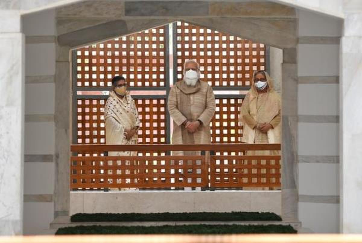 Modi meets Hasina; India, Bangladesh sign five MoUs - The Hindu