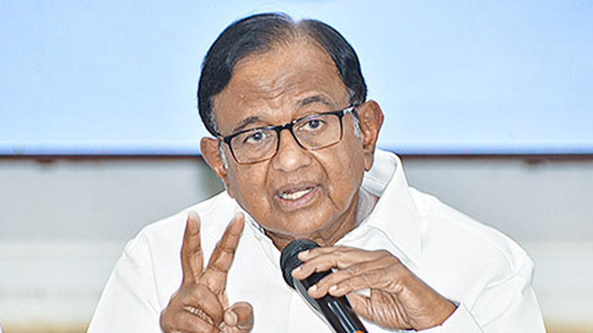 Misuse of agencies don’t even need an argument in court, says Congress leader Chidambaram - The ...