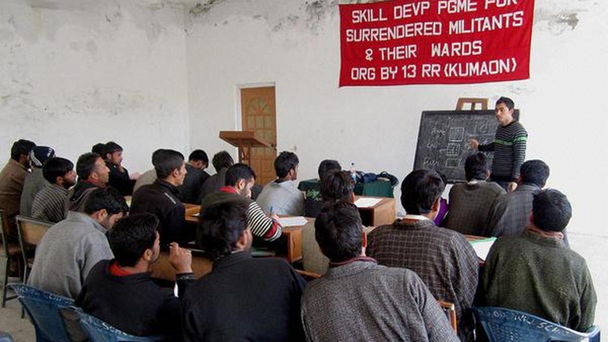 Centre puts J&K surrender policy on hold - The Hindu