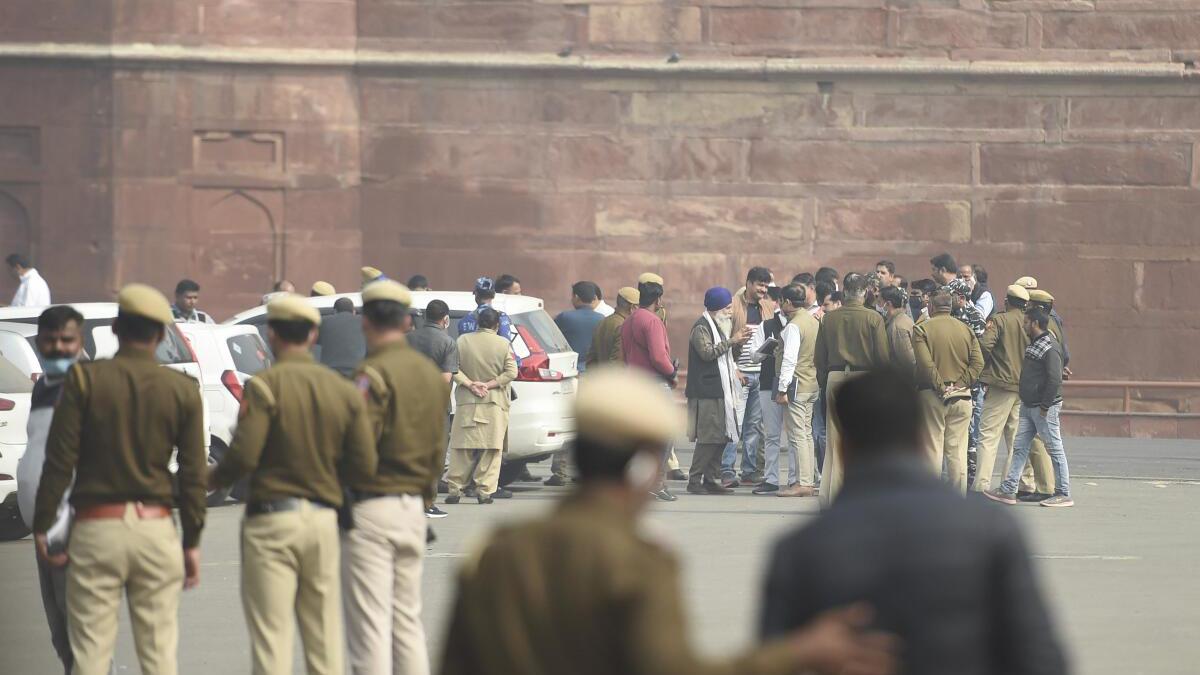 Farmers' Protest | Deep Sidhu taken to Red Fort as part of R-Day ...