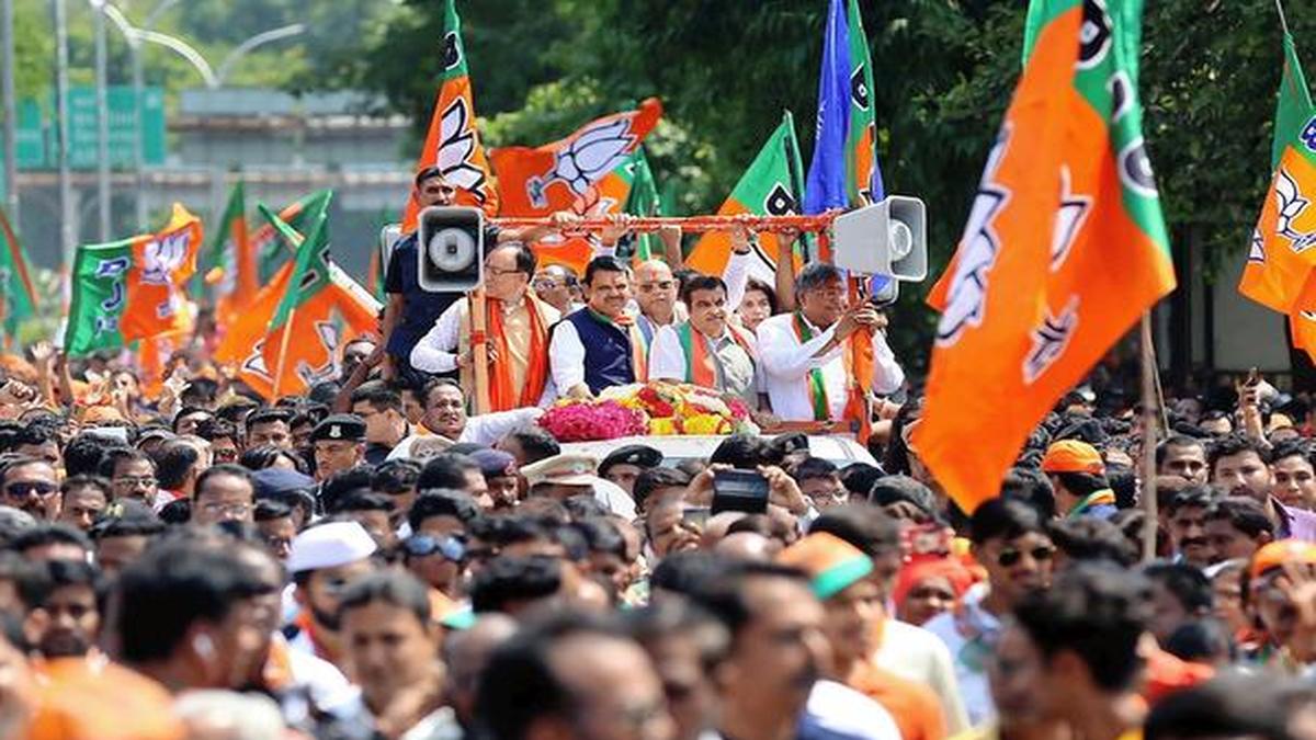 BJP releases report card for Maharashtra - The Hindu