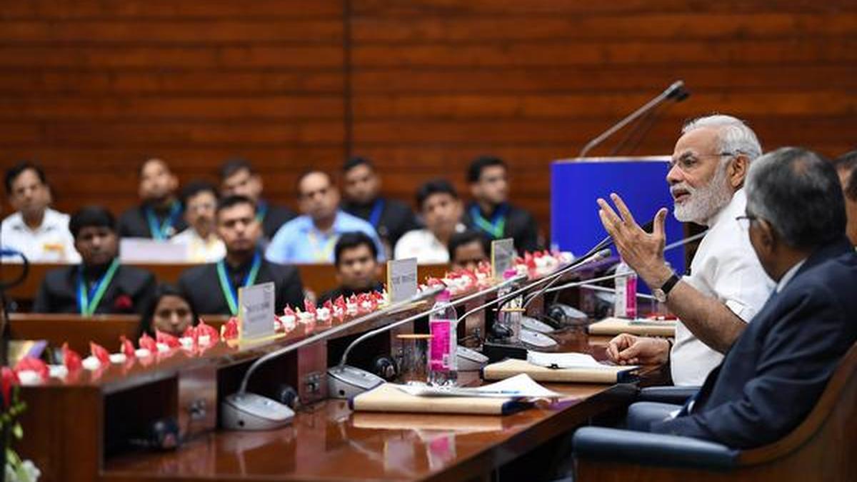 PM meets new IAS officers - The Hindu