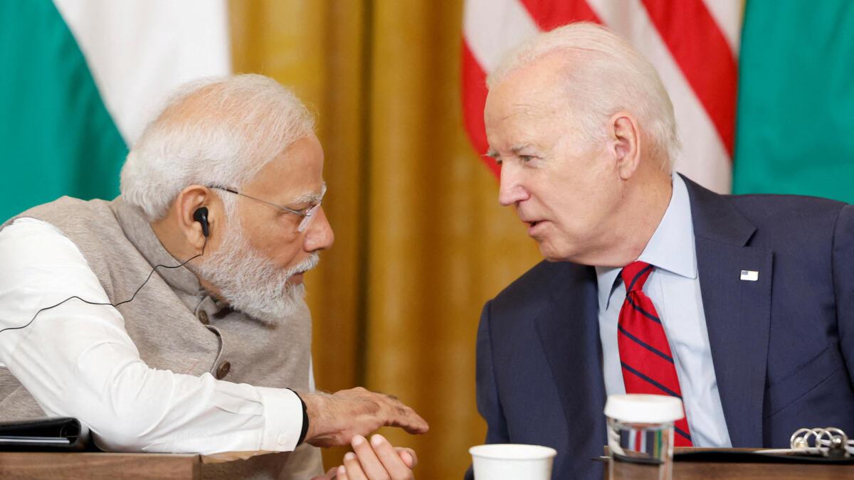India-U.S. relationship in 2023: Three steps forward, one step back ...