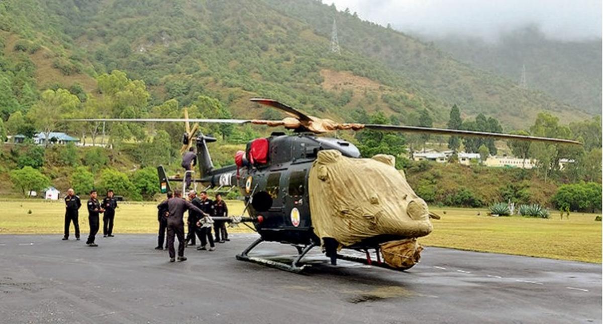 Indian Air Force Helicopter Chetak