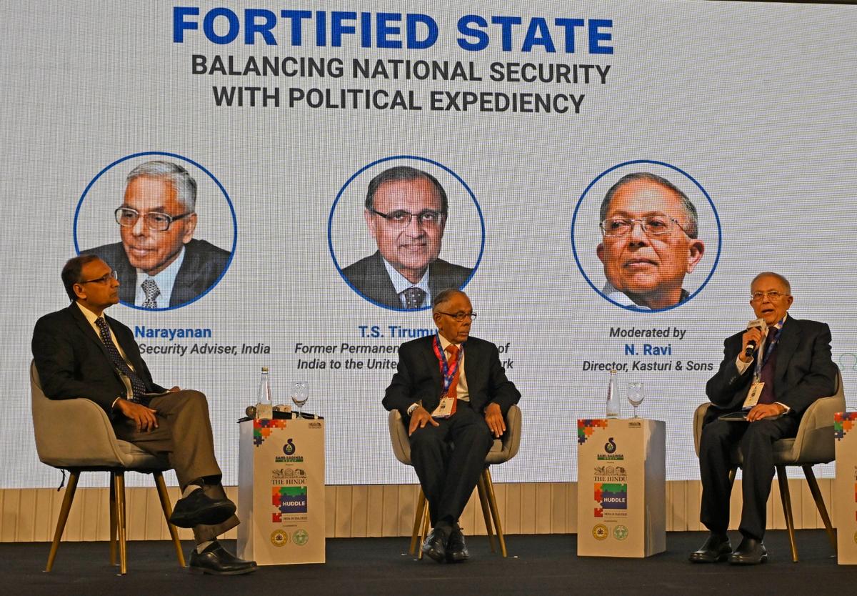 In pictures | The Hindu Huddle 2025 Day 1: best minds from politics ...