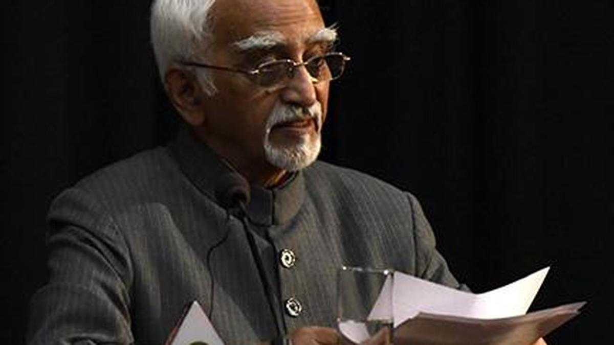 Need to rethink Official Secrets Act , says Hamid Ansari - The Hindu