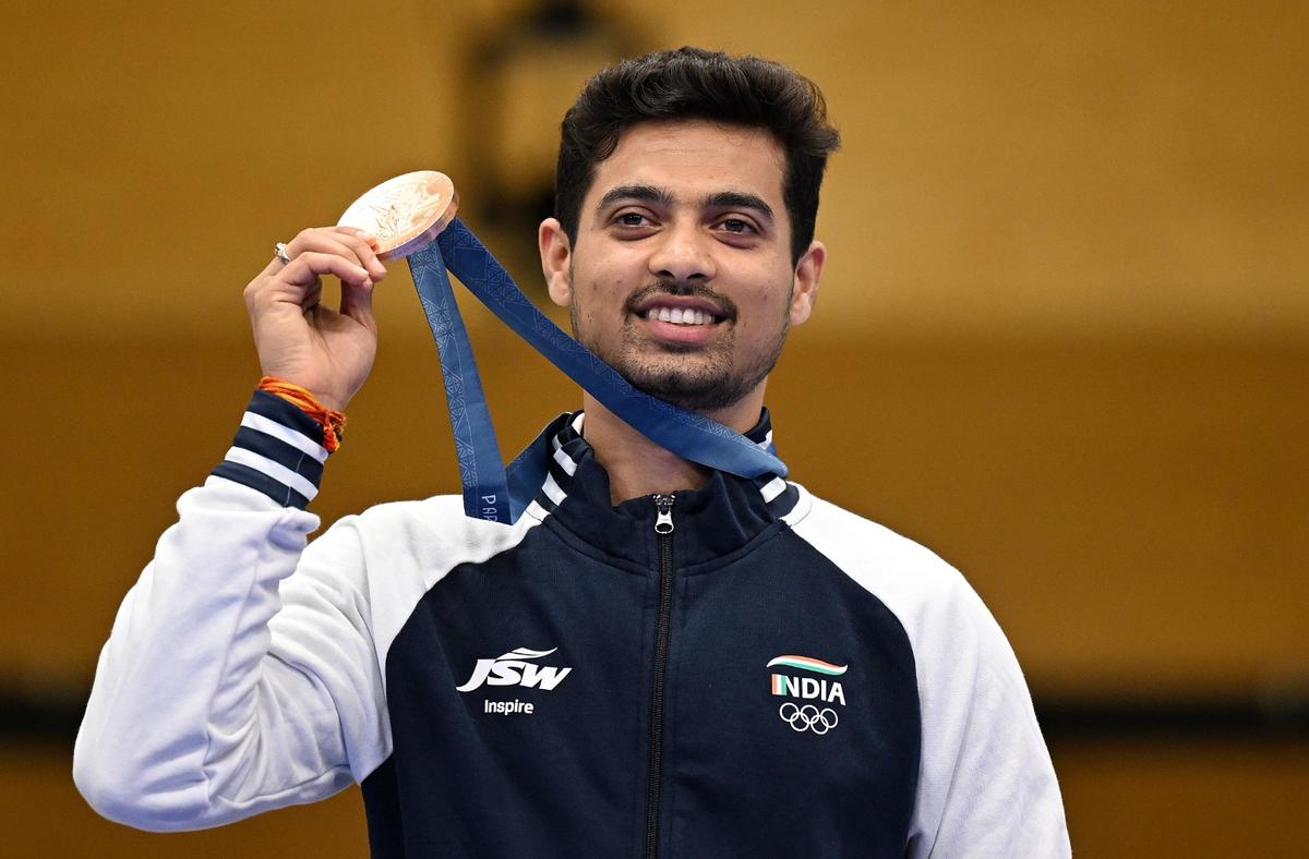 Swapnil Kusale earns third bronze medal for India in shooting in 50m ...