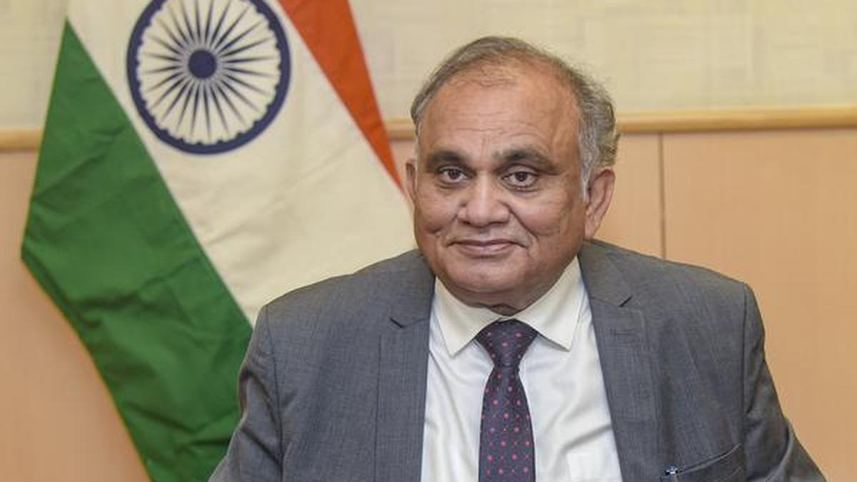 Anup Chandra Pandey takes charge as Election Commissioner - The Hindu