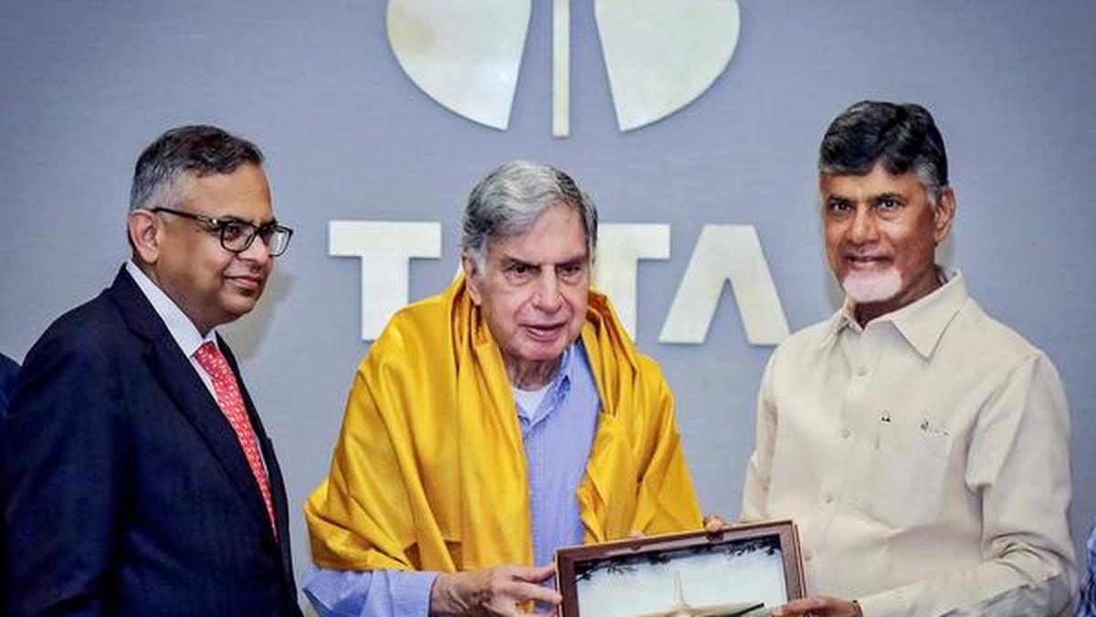 Tata group interested in investing in A.P. - The Hindu