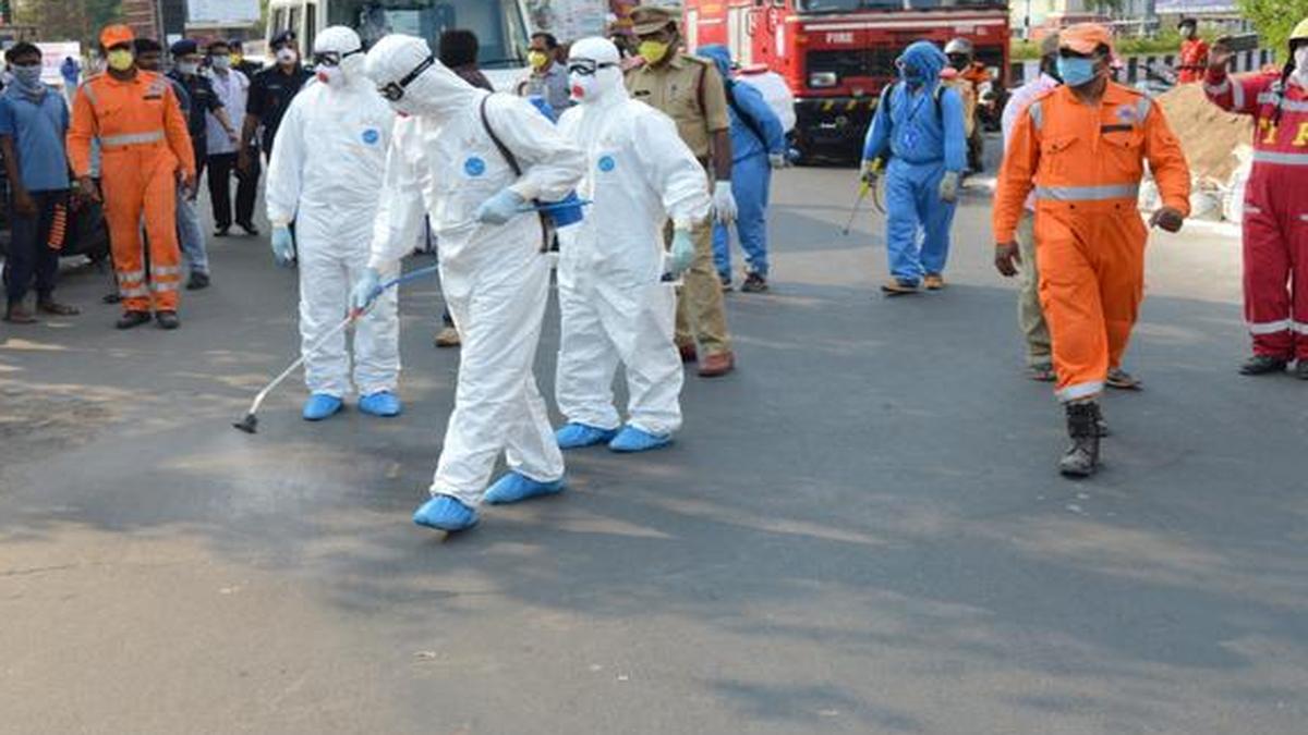 NDRF conducts mock exercise on COVID-19 - The Hindu