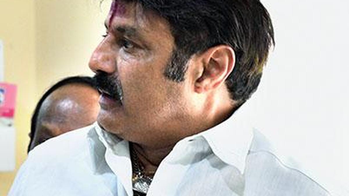 Balayya faces social media ire as video goes viral - The Hindu