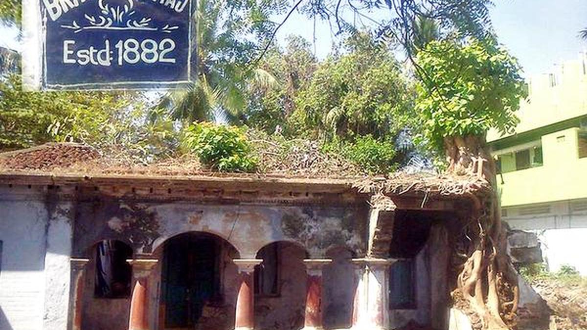 Brahmo Samaj buildingdemolition triggers row - The Hindu